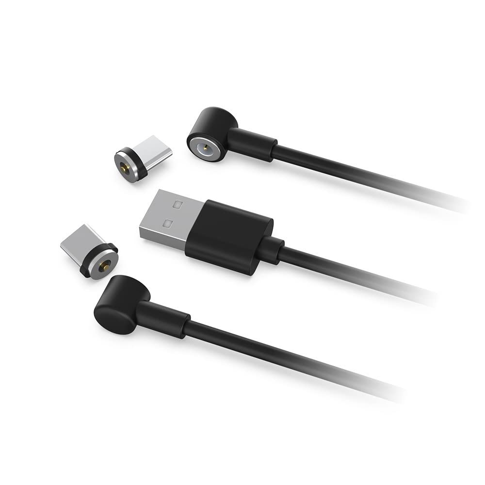 ZLiT Charing Cord Cable for ps5,Fast Charging Type C Charger Cable Cord for PS5 VR2 for Switch Controller (Black, 1)