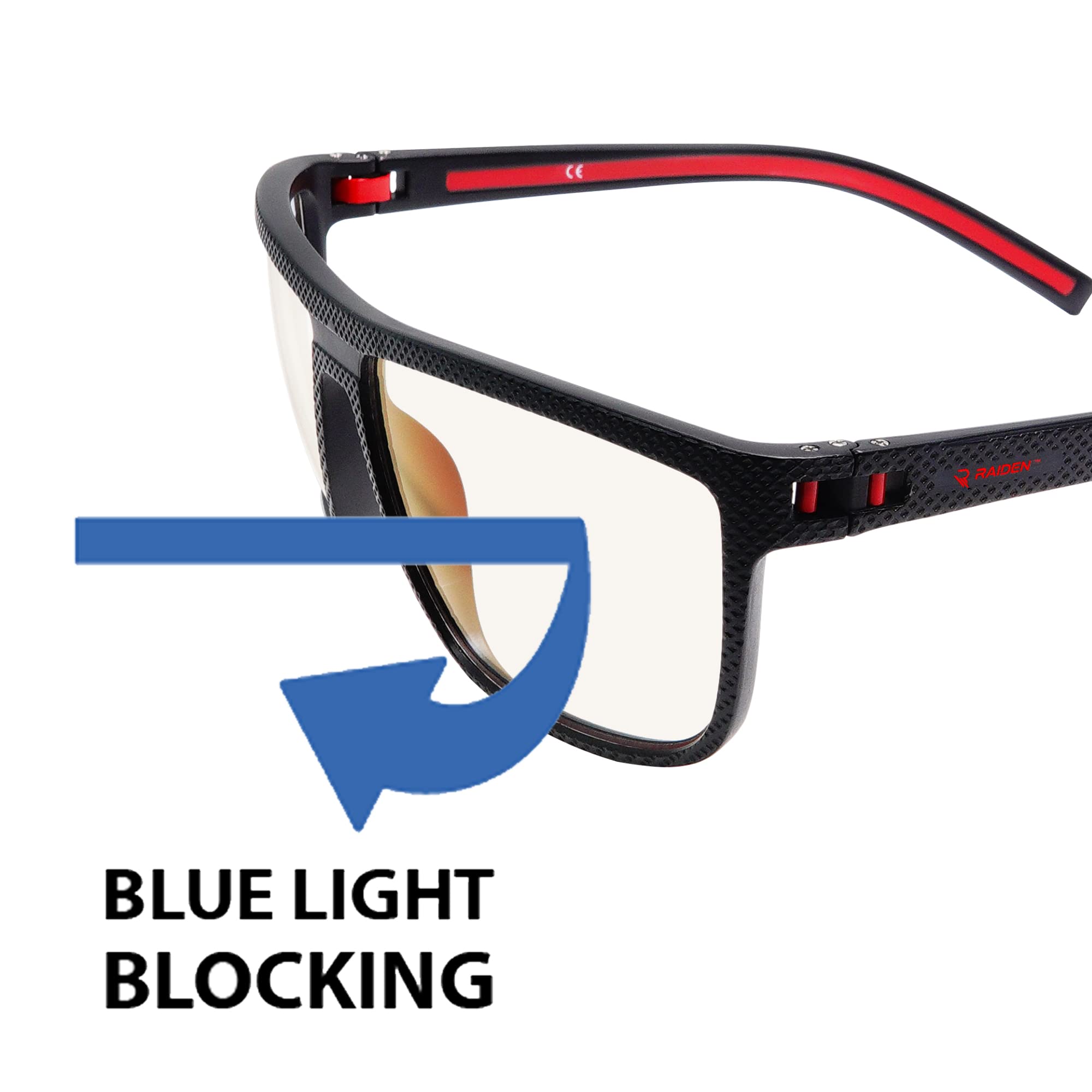Raiden - Pro Gaming Glasses - Gamer Glasses for protection against blue light (Xbox Series X////)