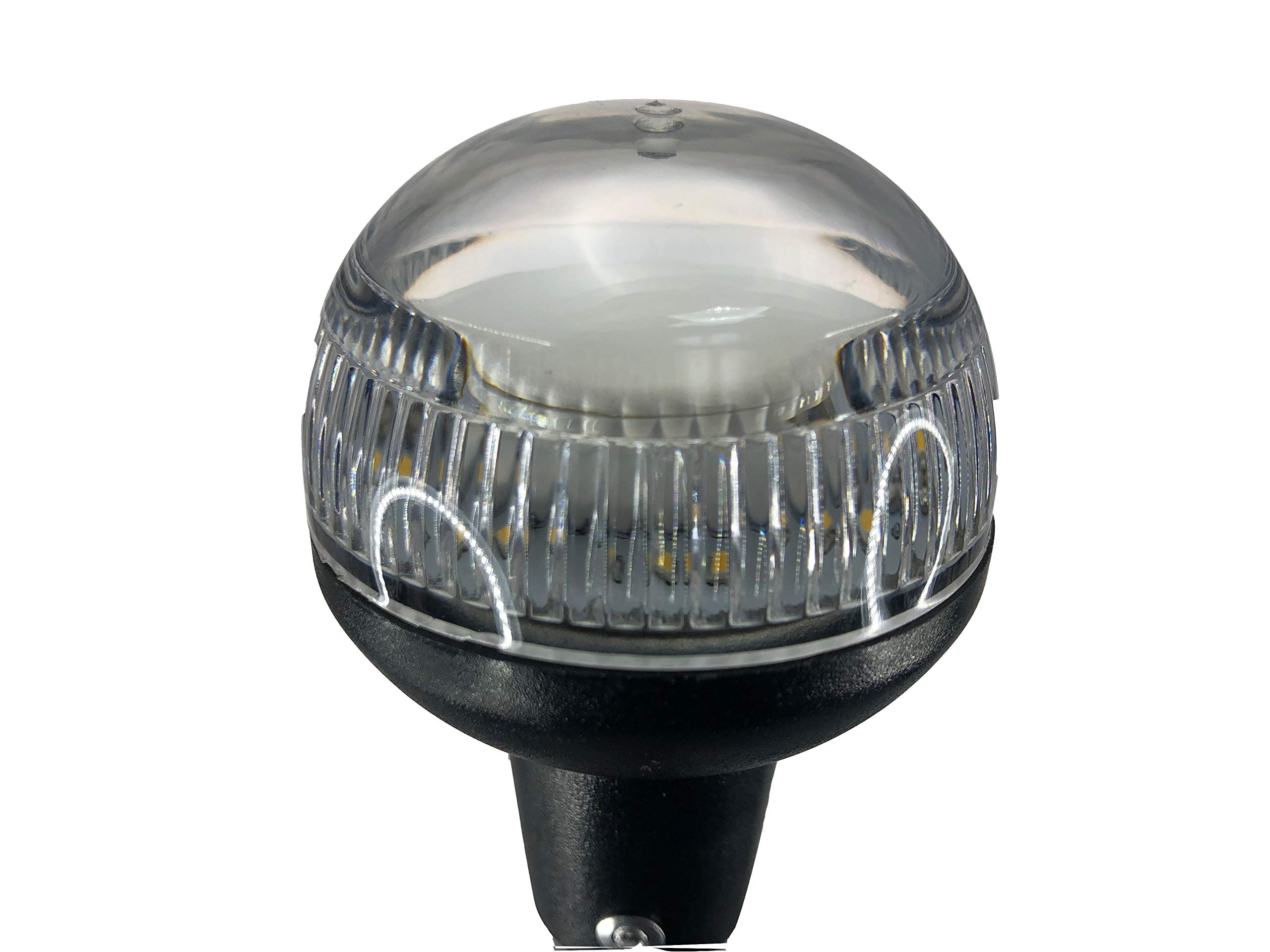 Pactrade Marine Boat LED All Round Anchor Plug-in Light Pole 24" Collar USCG SS