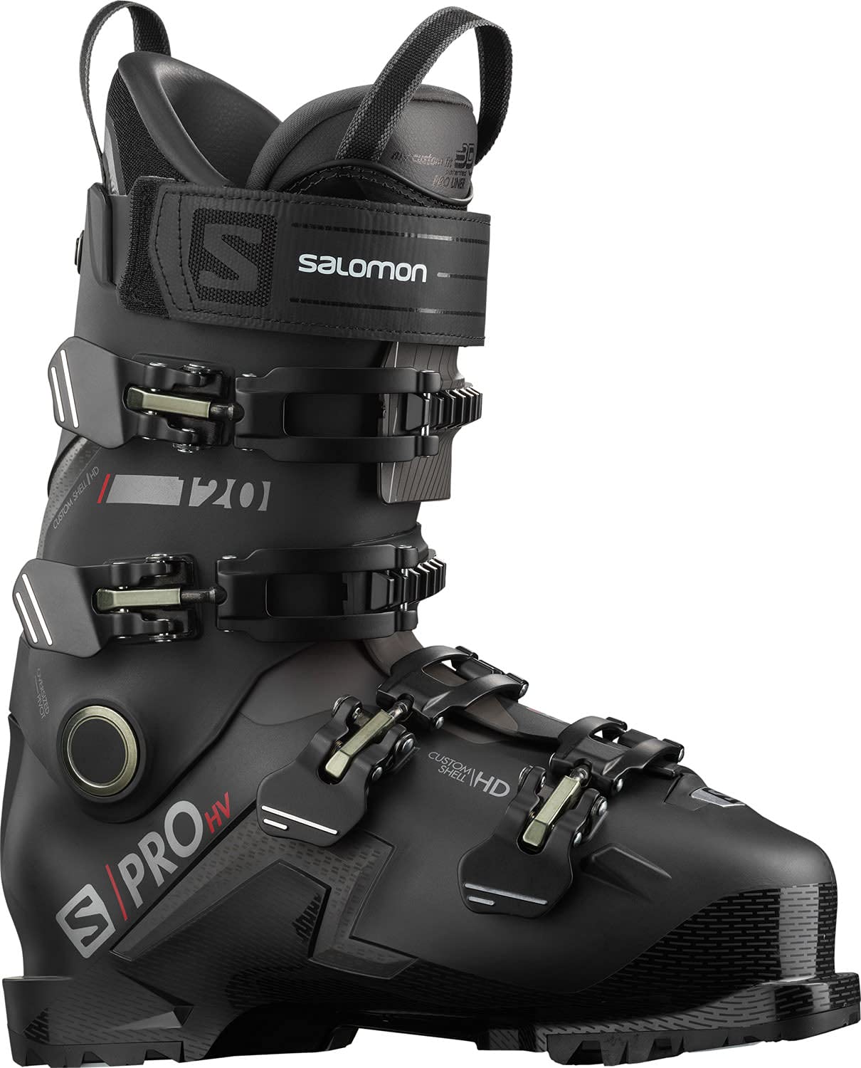 Salomon S/Pro HV 120 GW Mens Ski Boots Black/Red/Belluga 11/11.5 (29/29.5)Q