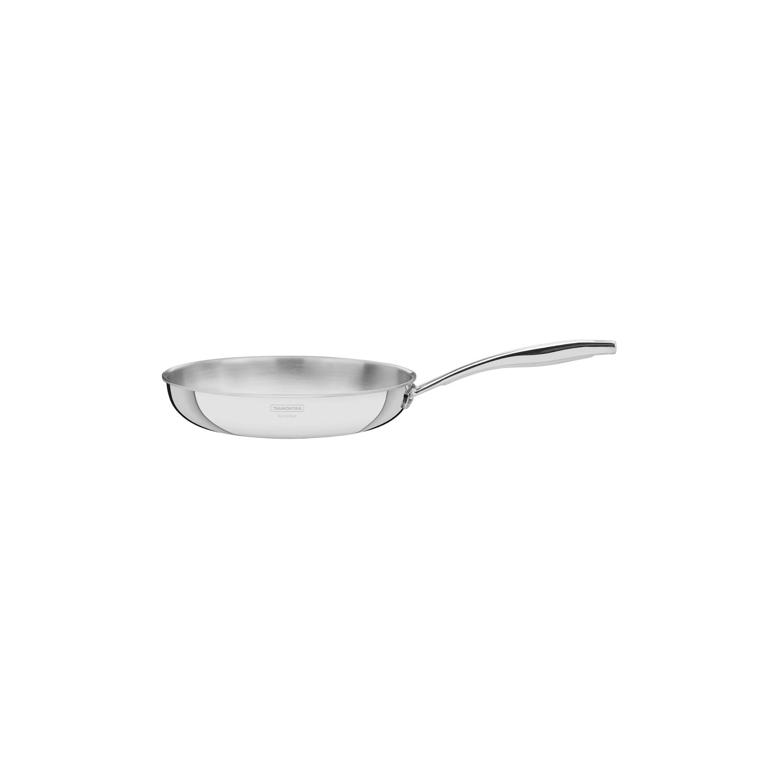 Tramontina Grano Frying Pan Stainless Steel for Induction, Electric, Gas and Ceramic Glass Hobs, Cookware, Kitchen, 26 cm, 2.2 litres, 62155260