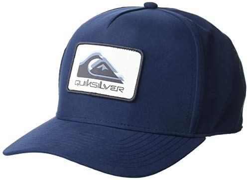 Quiksilver Men's Snapback Trucker Hat, Navy Blazer Drainers, 1SZ