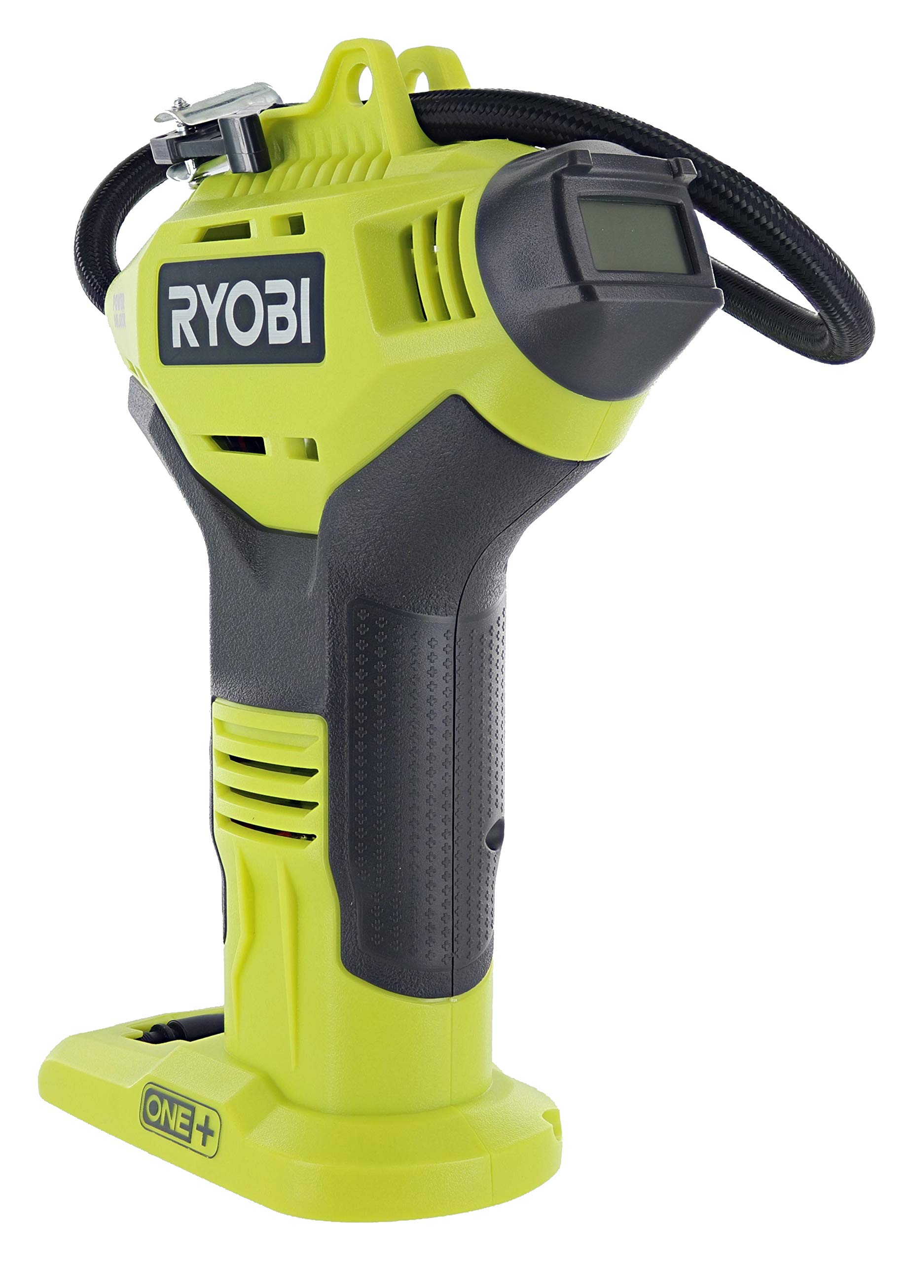 Portable Power Inflator for Tires [New Digital Gauge] [18-Volt] [Cordless] [ONE+ Battery System] [P737D] (Battery Not Included, Power Tool Only)