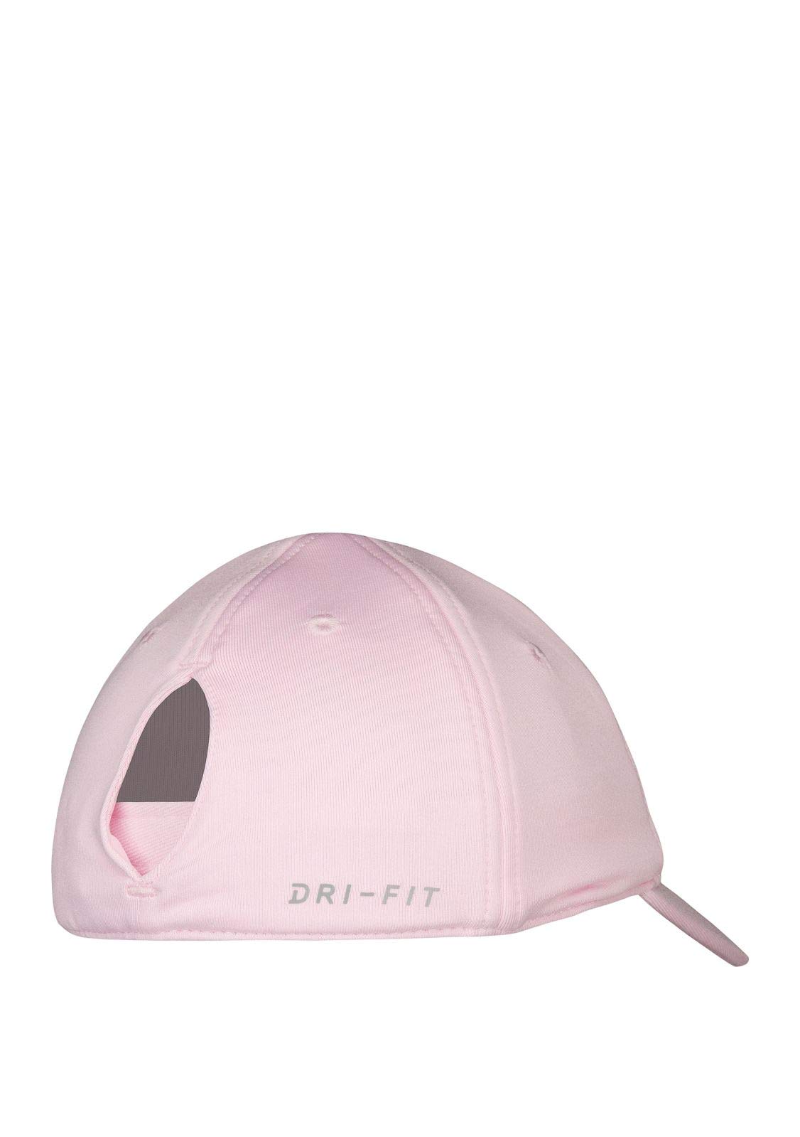 Nike Girl`s Dri-Fit Swoosh Baseball Cap (Pink Foam(1A2804-A9Y)/White, 2-4T)