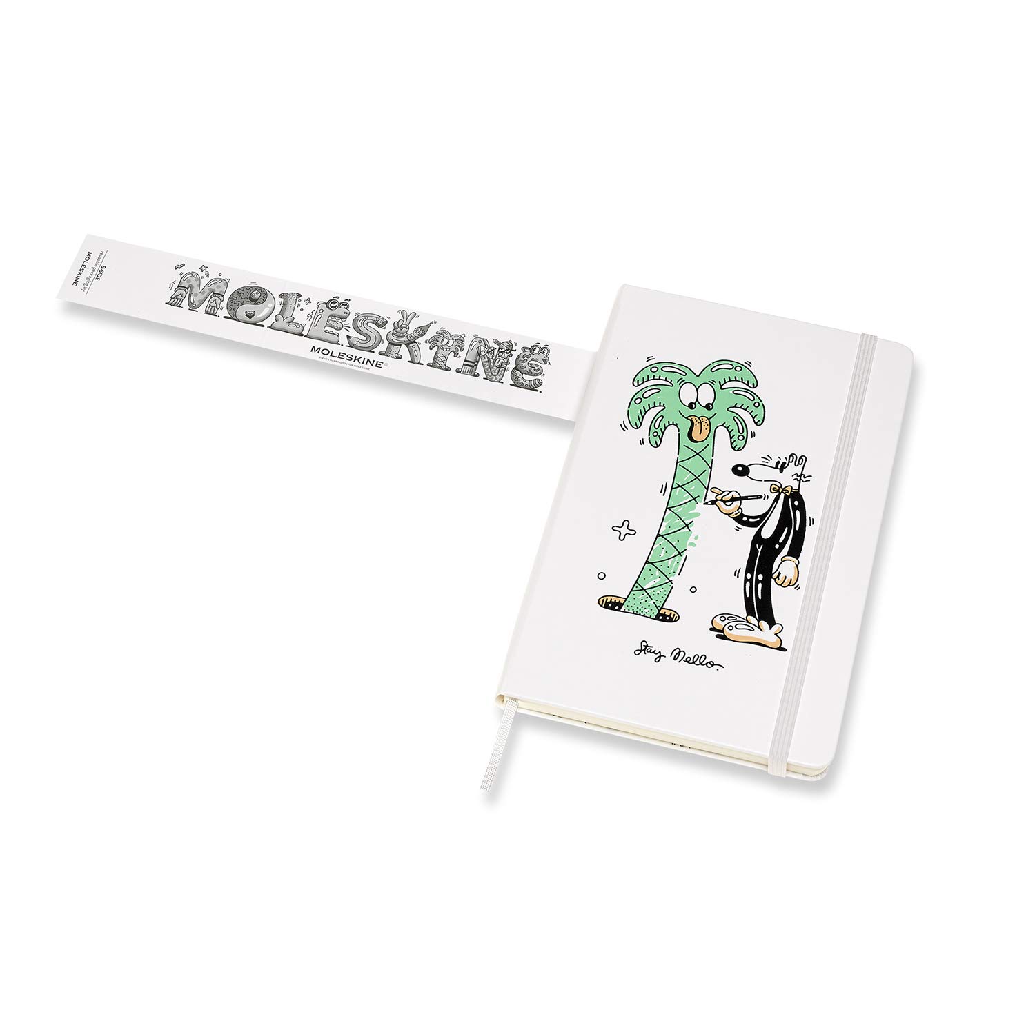 Moleskine Limited Edition Steven Harrington Notebook, Hard Cover, Large (5" x 8.25") Plain/Blank, 240 Pages