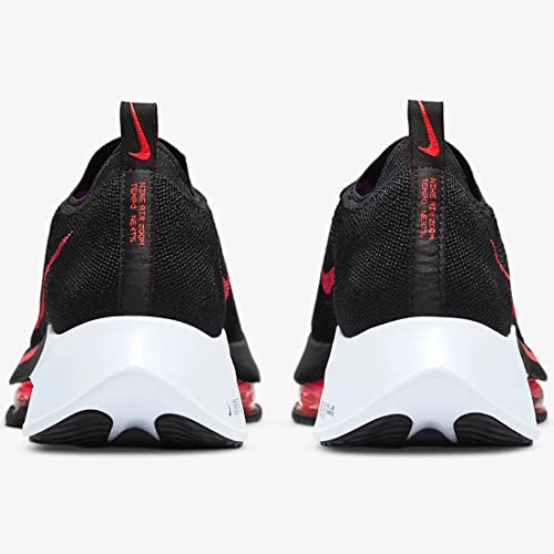 Nike Men's Air Zoom Tempo Next% Shoes, Black/Flash Crimson, 13