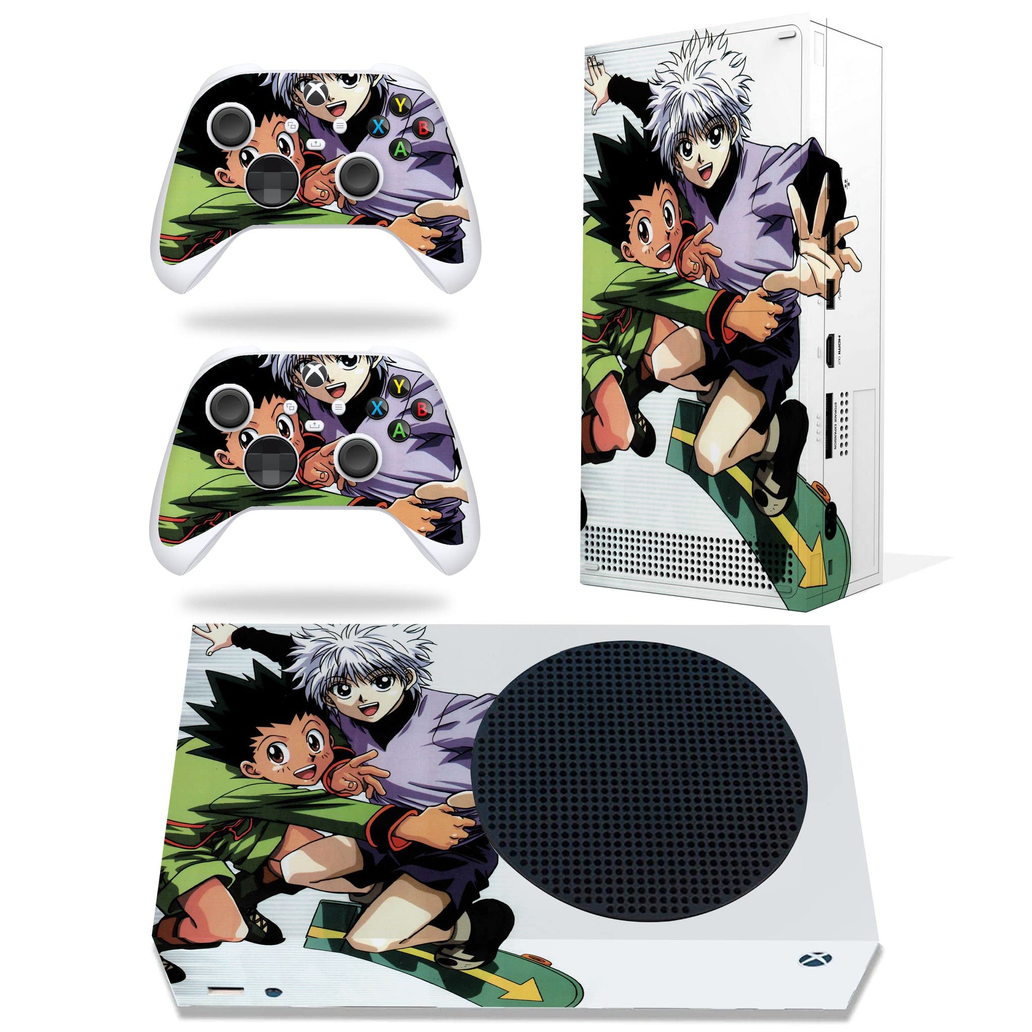 Zoldyck Killua Assasin Hunter Anime Game Console Series S Controllers Skin Decals Stickers Wrap Vinyl for Game Console Series S Xuanditjdbc