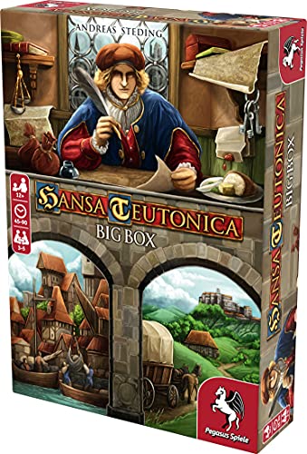Pegasus Spiele 55148G - Hansa Teutonica Big Box, Grey