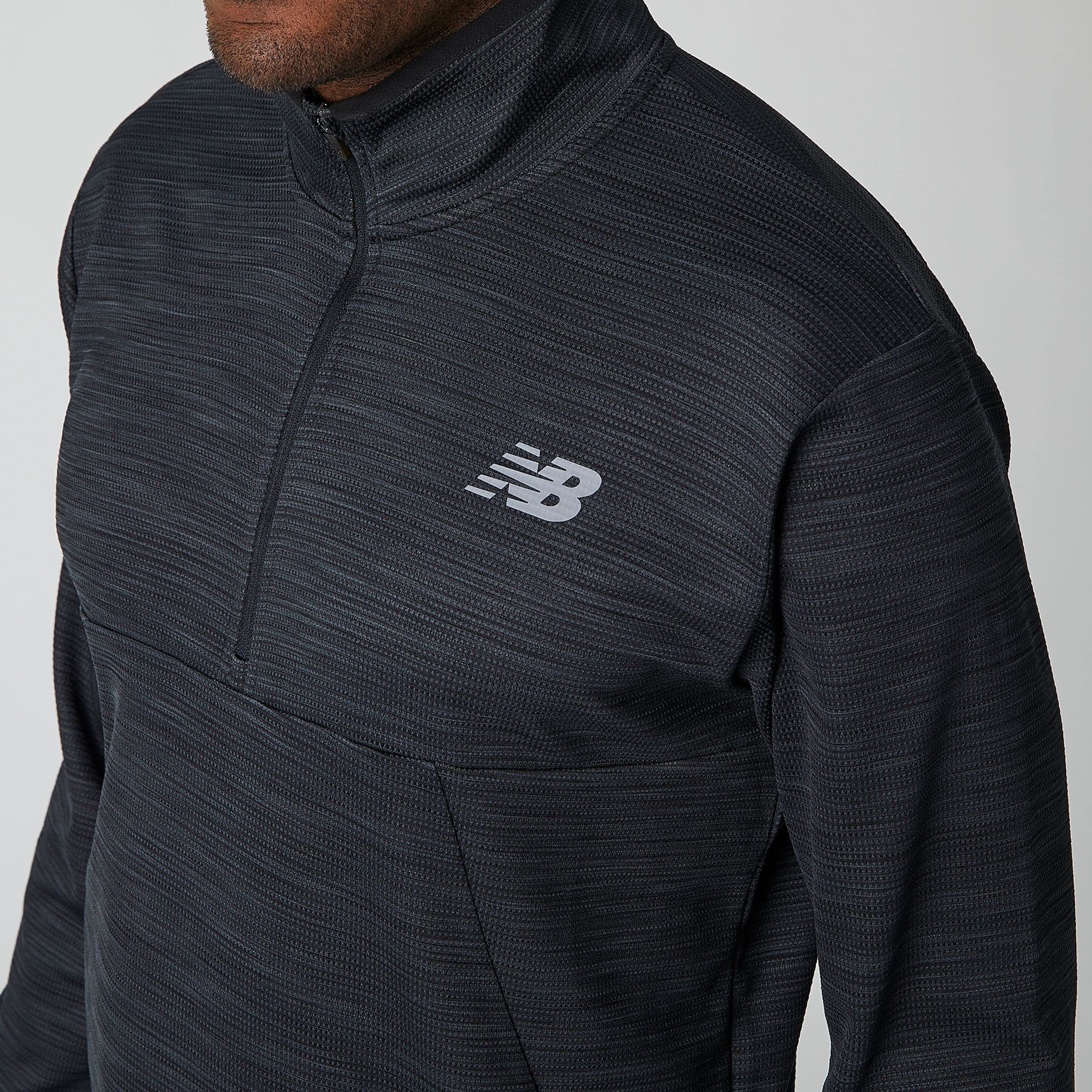 New Balance Men's Tenacity Quarter Zip, Virtual Sky, Large