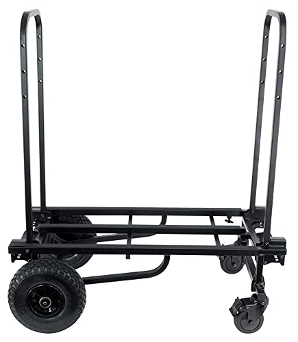 ROCKVILLE Rock Cart Pro DJ Equipment Transport Roller Car 700 LB Capacity