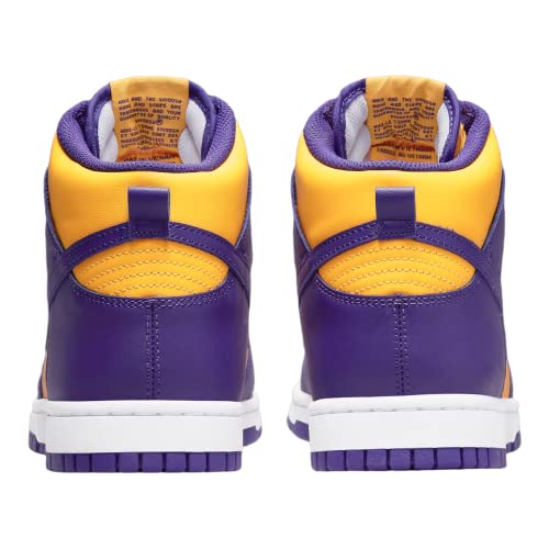 Nike Men's Dunk High Retro, Court Purple/Court Purple, 9.5