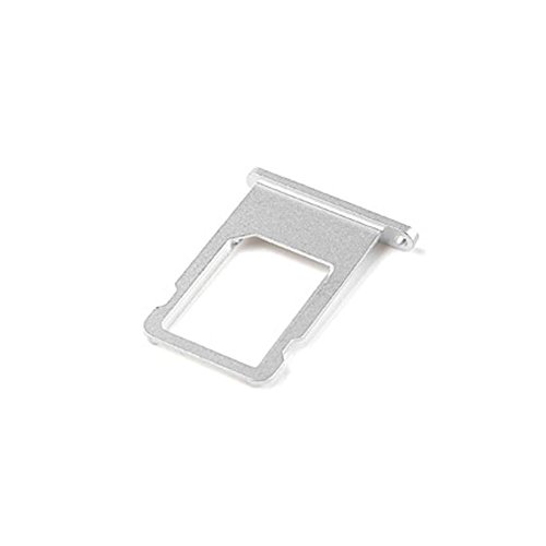 MMOBIEL SIM Card Slot Tray Holder Replacement Compatible with iPhone 6 2014 - Incl. SIM Pin - Black