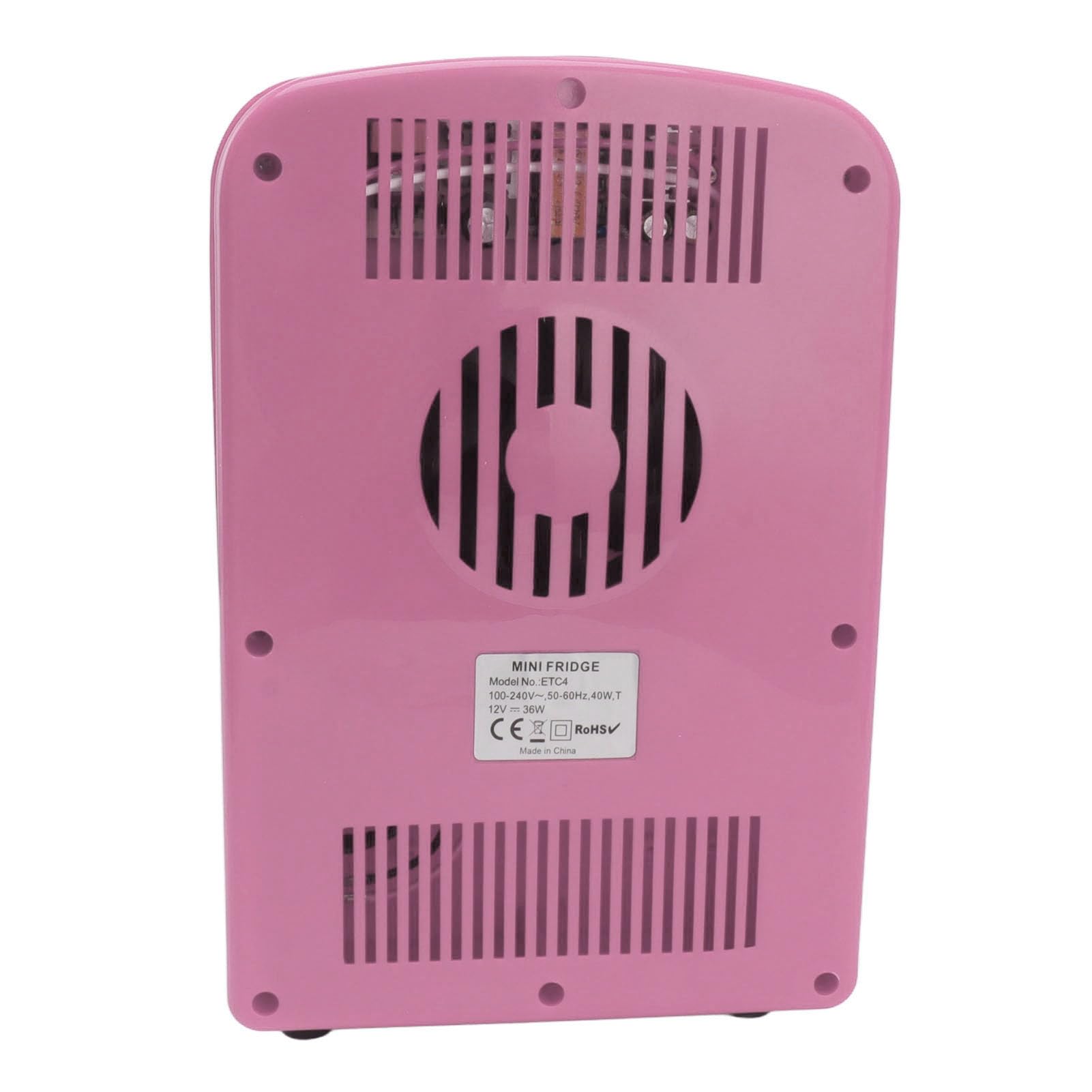 Oumefar Cosmetic Makeup Mini Fridge, Skincare Fridge Noiseless 36W for Bedroom (US Plug)