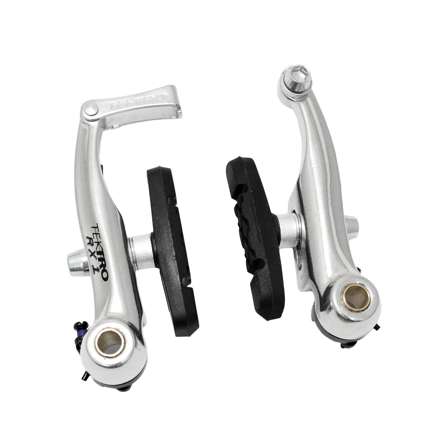 TEKTRO RX1 Mini-V Brake Cyclocross Brake Set (Front+Rear), Silver, MH2653