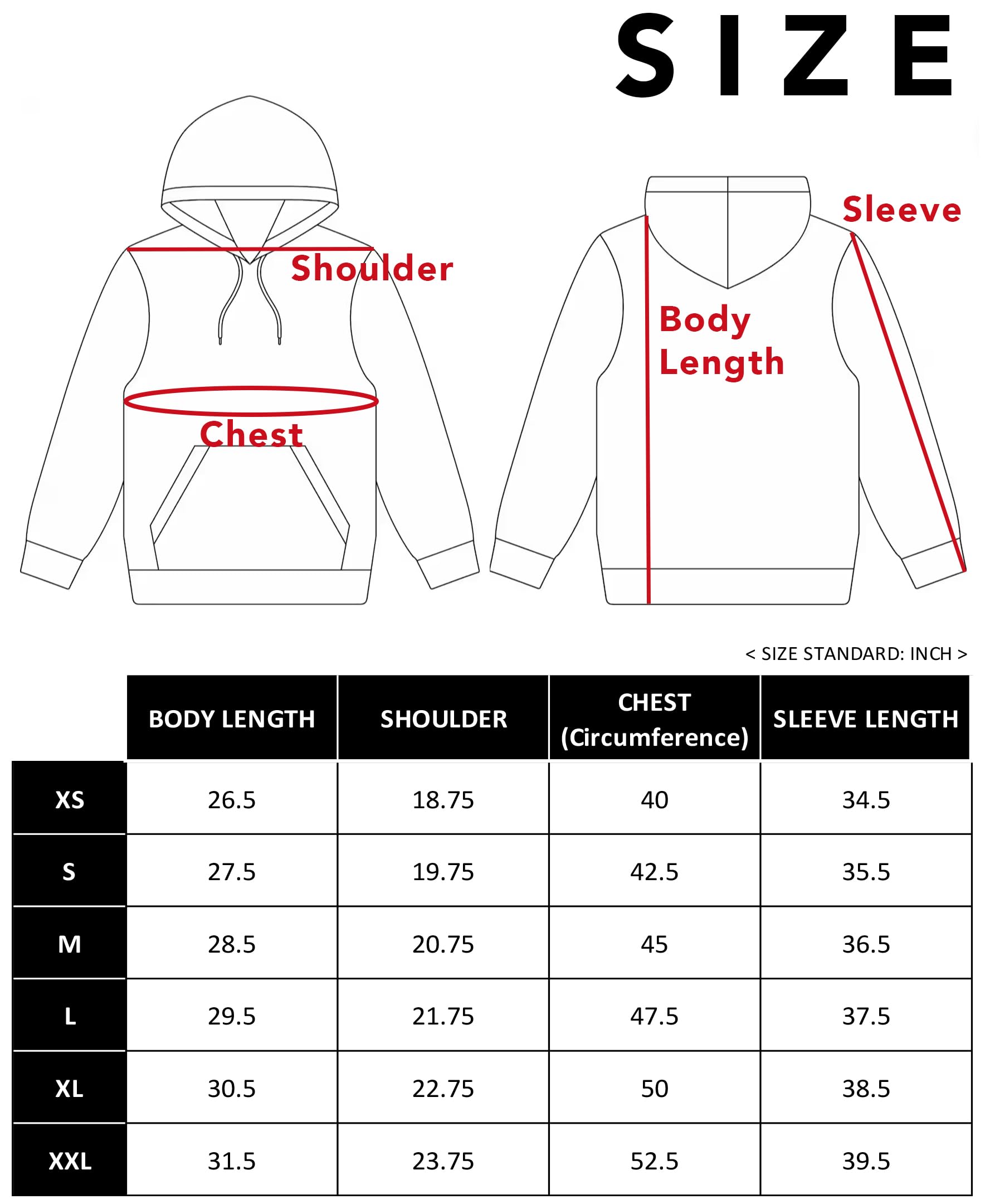 Southpole Men's Basic Fleece Hoodie Sweatshirts-Pullover & Zip Up, Black, 4X-Large