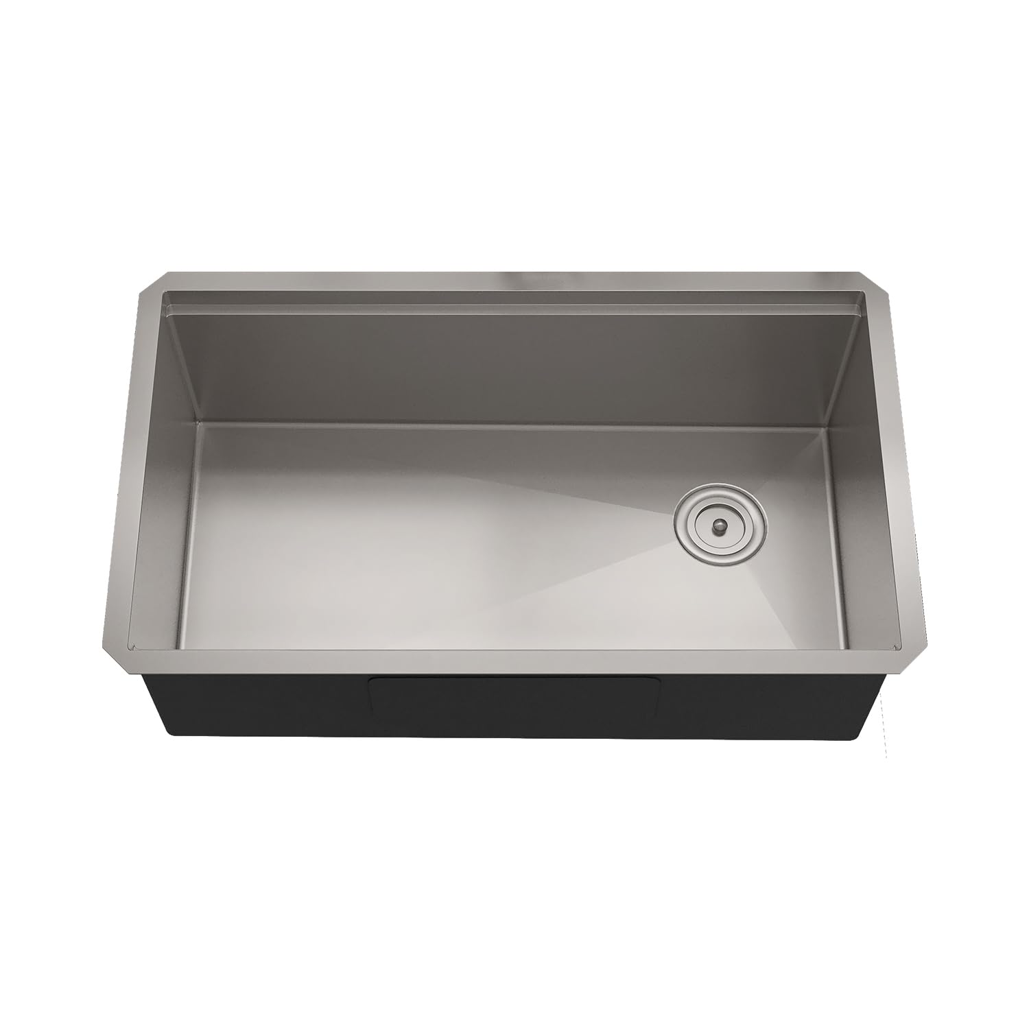 Sinber 32" x 19" x 10" Undermount Single Bowl Workstation Kitchen Sink with 16 Gauge 304 Stainless Steel Satin Finish 6 Accessories KSS0001S-OK