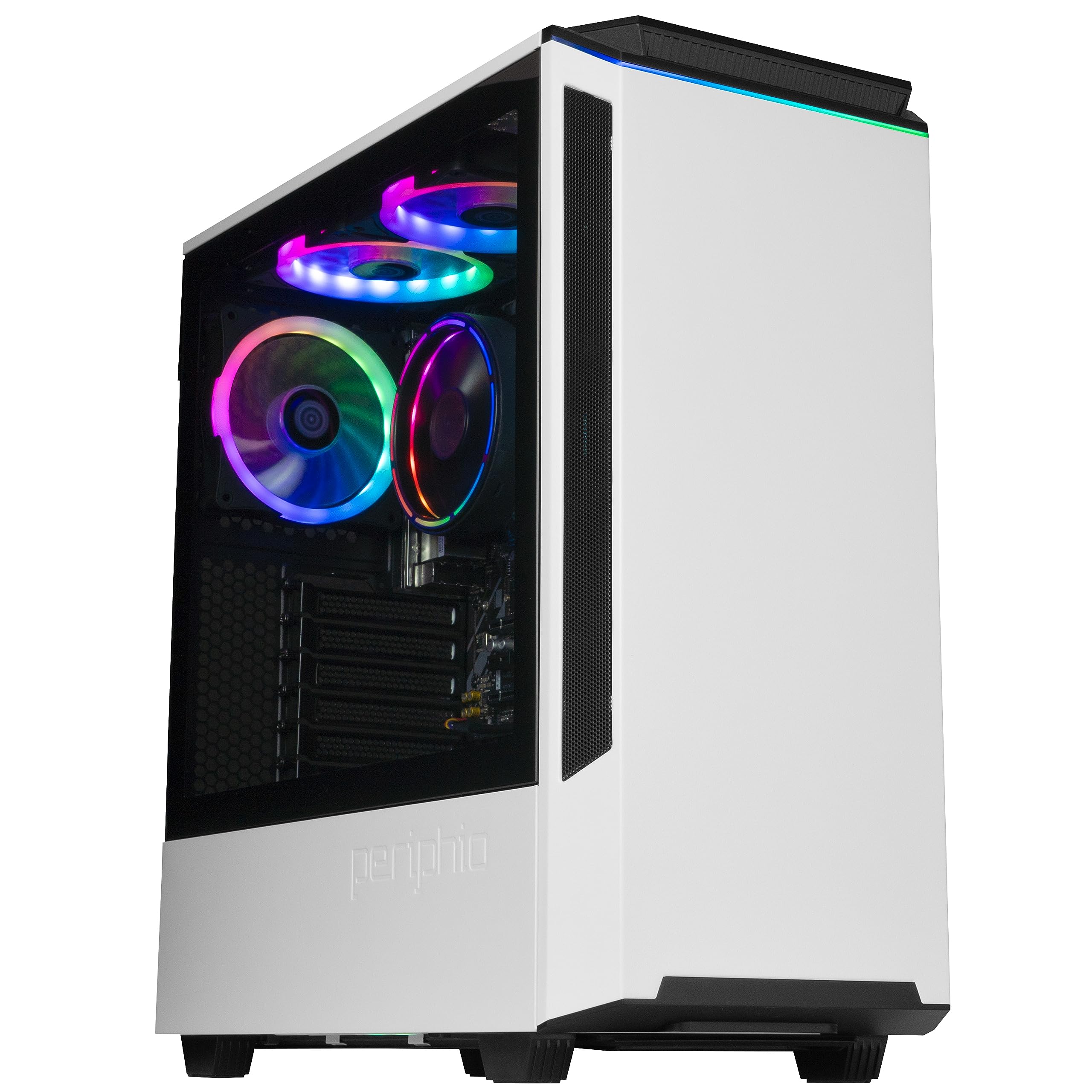Periphio Astral Prebuilt Gaming PC - AMD Ryzen 5 4600G (4.2GHz Turbo) | Radeon Vega 7 Graphics | 1TB M.2 NVMe SSD | 16GB DDR4 RAM | Windows 11 Ready Gaming Computer Desktop | WiFi + Bluetooth