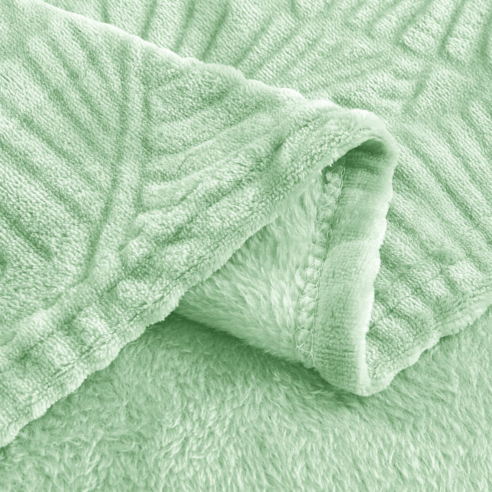 Mocaletto Throw Blankets,Fleece blanket,Soft Fuzzy Plush Blanket, Luxury Flannel Lap Blanket, Super Cozy and Comfy for All Seasons (Jacquard-Pink, Jacquard-50x60 in