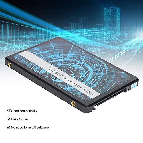 Yoidesu 2.5inch SSD SATA3, for Desktop Computers or PCs Mobile Hard Disk Drive Read Speed up to 500M/S Support for OS X / Win7 / Win8 / Win10 / XP/Linux(240GB)