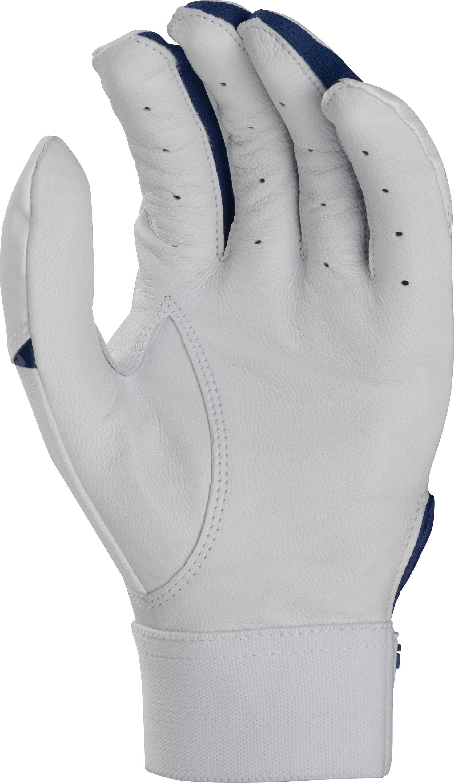Rawlings | 5150 Batting Gloves | Adult Medium | White