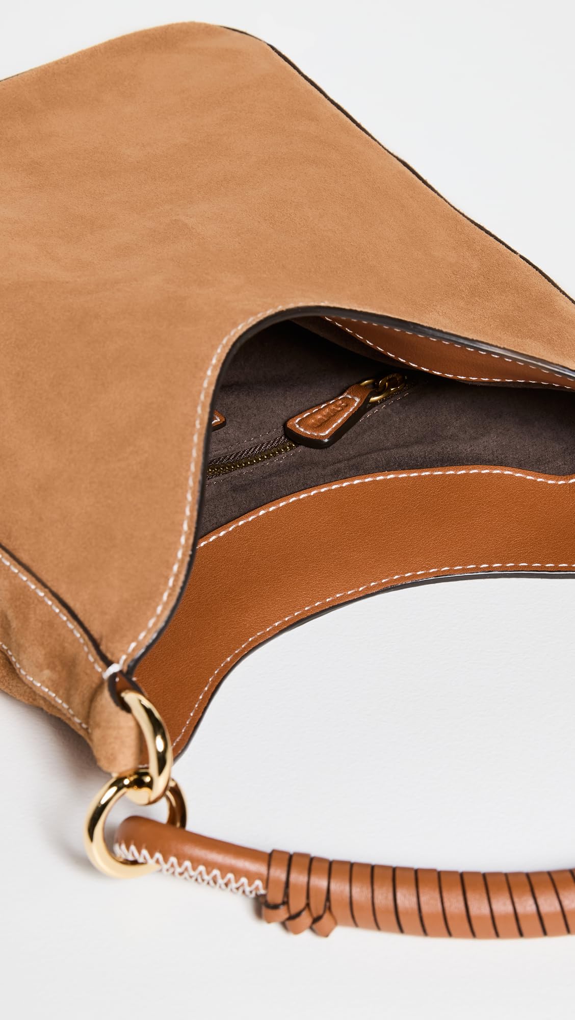 STAUD Women's Mel Shoulder Bag, Tan, One Size
