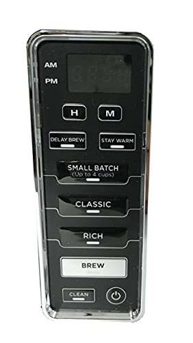 Ninja CE201 12-Cup Programmable Coffee Maker, Medium, Black Stainless Steel (Renewed)