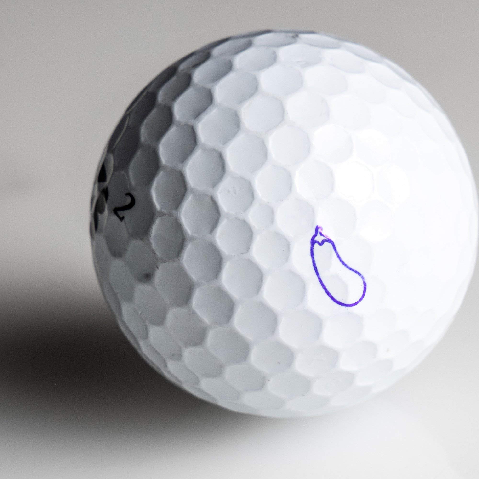 Pins & Aces - Golf Ball Stamp - Reusable Ink Stamp for Golf Ball - Premium Machine Billet Aluminum Case - Long Lasting Ink Lets You Customize Your Game