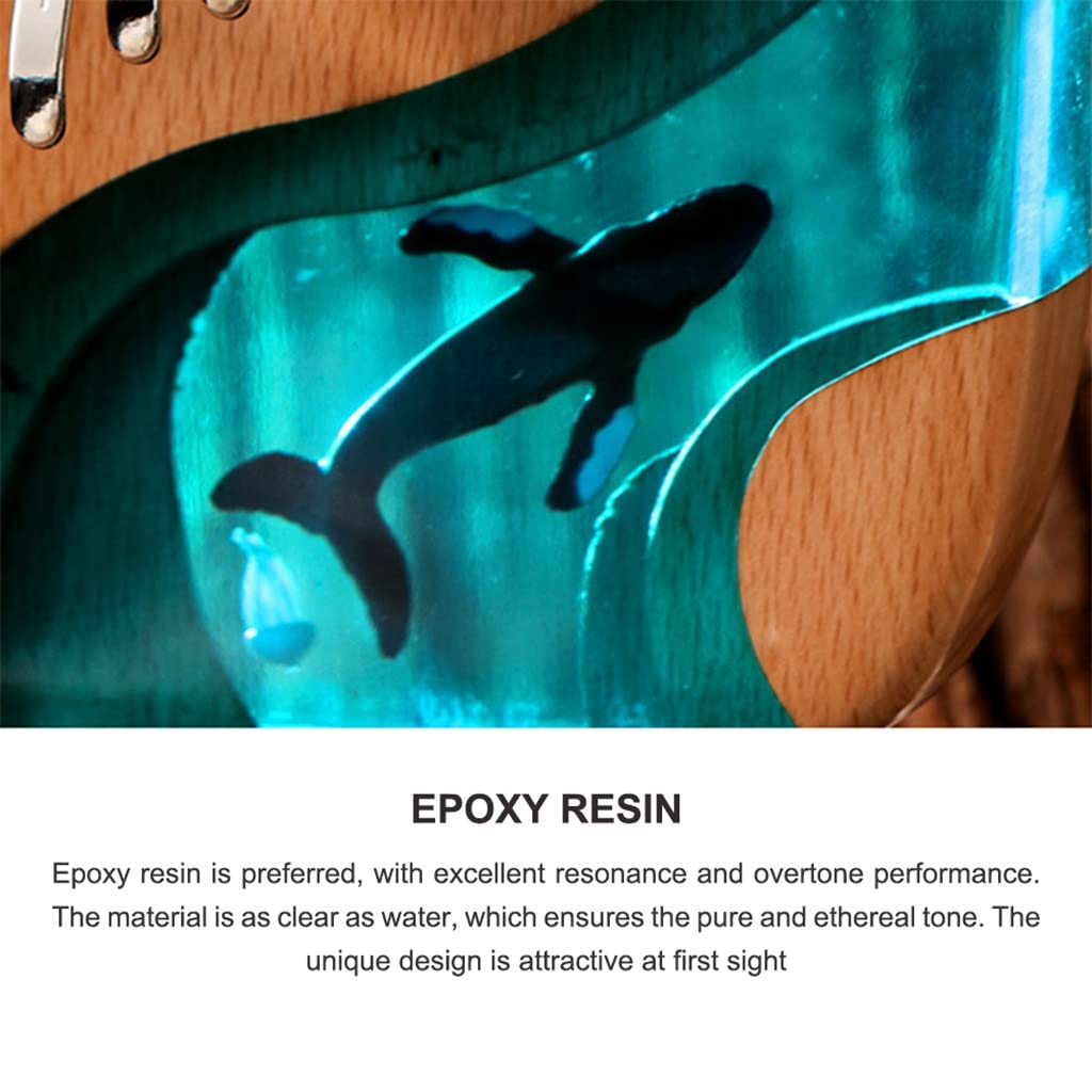SDGH 17-Key Musical Instrument Beech Ocean Whale Thumb Finger Piano Creative Music