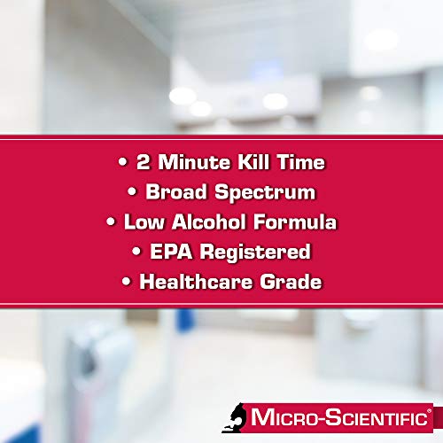 Micro-Scientific Opti-Cide3 Medical Disinfecting Wipes Healthcare Grade Disinfectant Cleaner Surface Wipes - OCW06-100