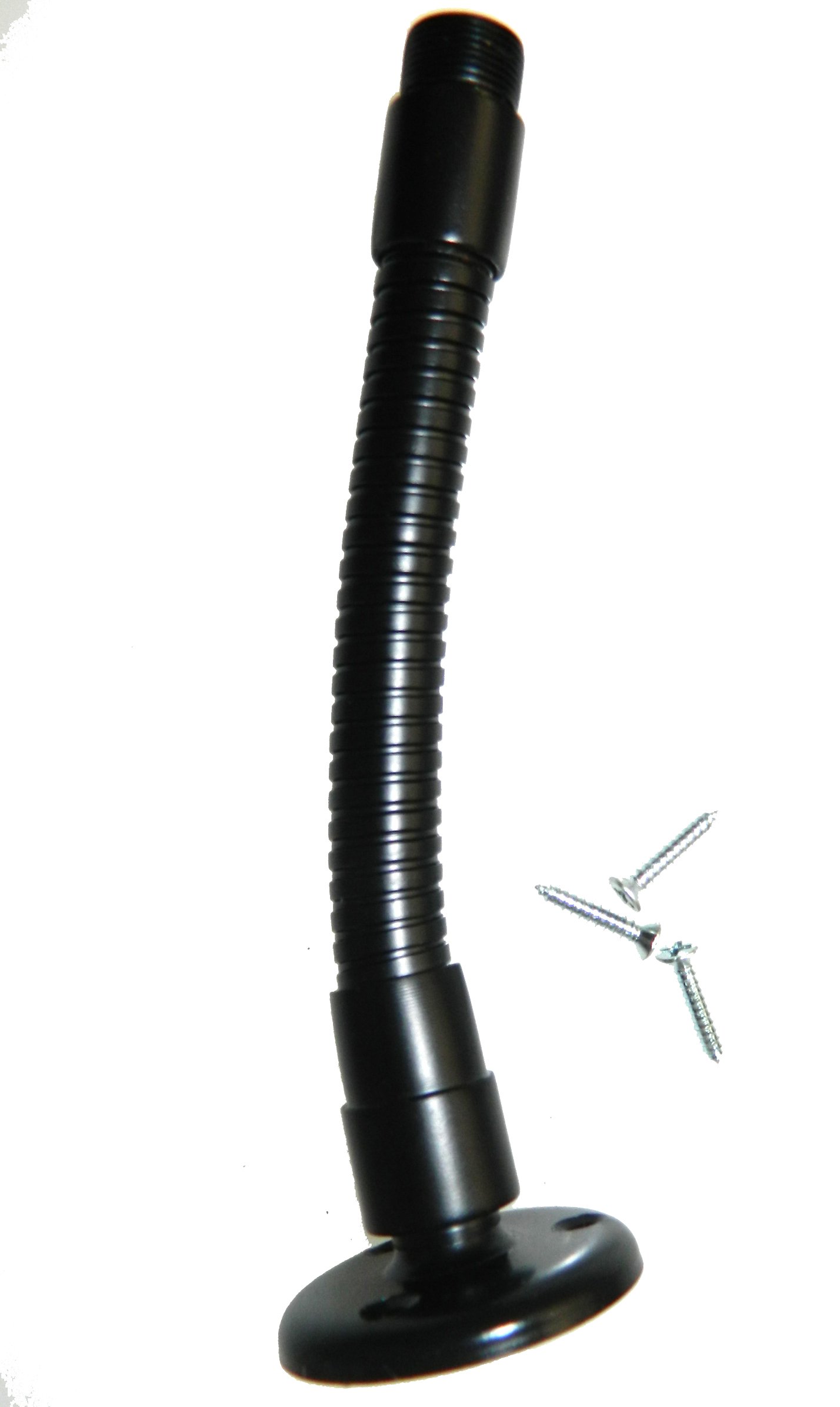 Microphone Table Mount base with 6" Gooseneck Black