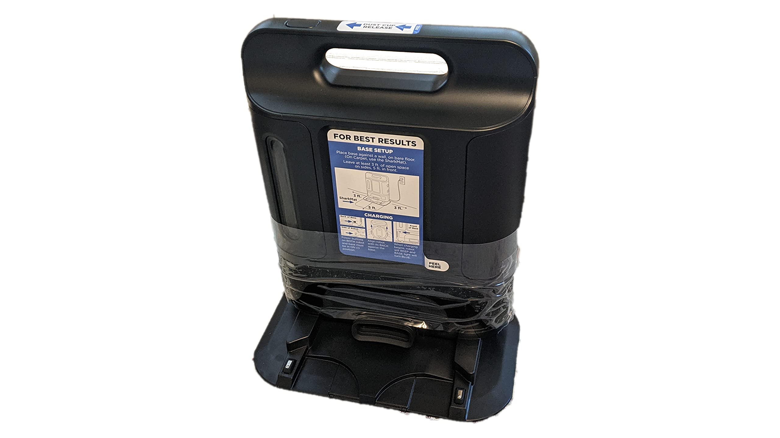 Shark IQ Self Empty Robot Vacuum XL Charging Base Cannister Dust Bin Replacement