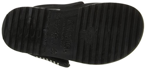 Mini Melissa Girl's Mini MIA + FABULA Mary Jane, Black, 7 M US Toddler