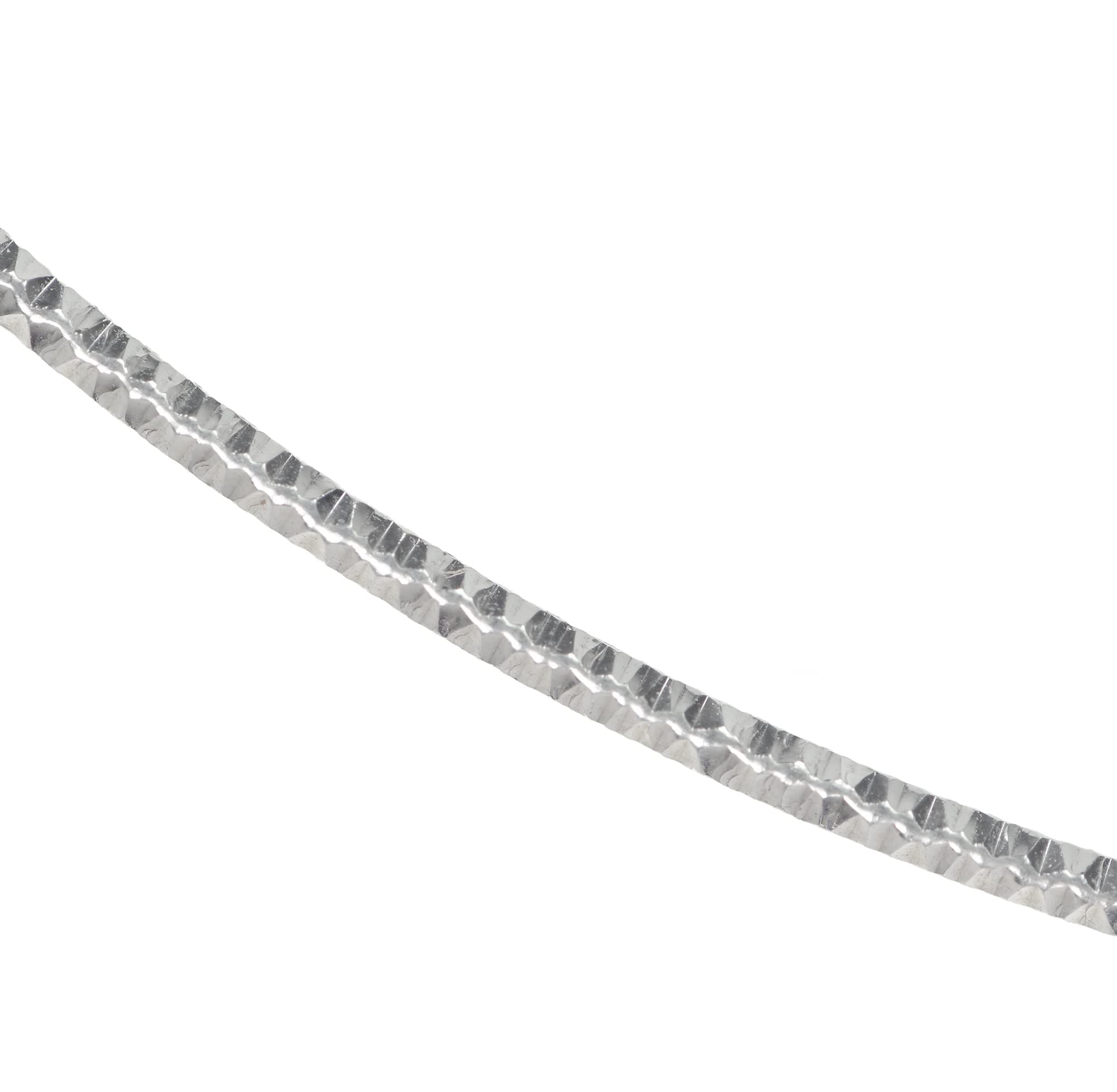 Sterling Silver Square Sparkle Wire 1.5mm 12-inches
