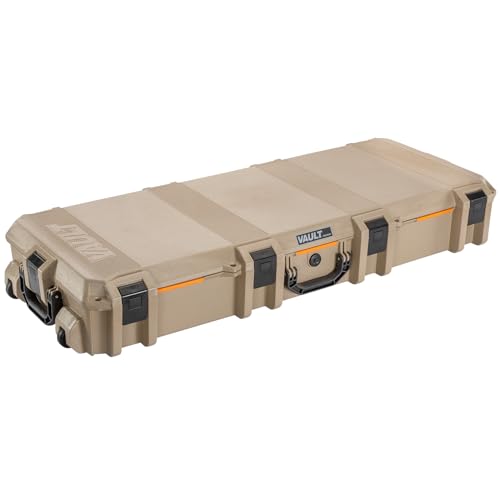 Pelican Vault V730 Multi-Purpose Hard Case with Foam - Tripod, Equipment, Electronics Gear, Instrument, and More (Tan)