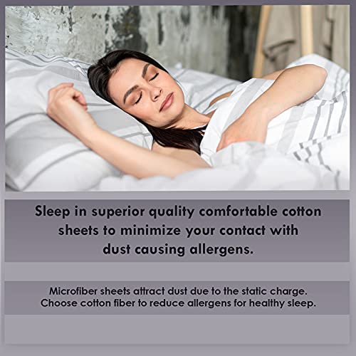 Pizuna Pure 100% Cotton Sheets Queen Size, 800 Thread Count Long Staple Cotton Crisp Sateen Sheets Queen with 15inch Deep Pocket (Combed Forest Green Cotton Sheets Queen)