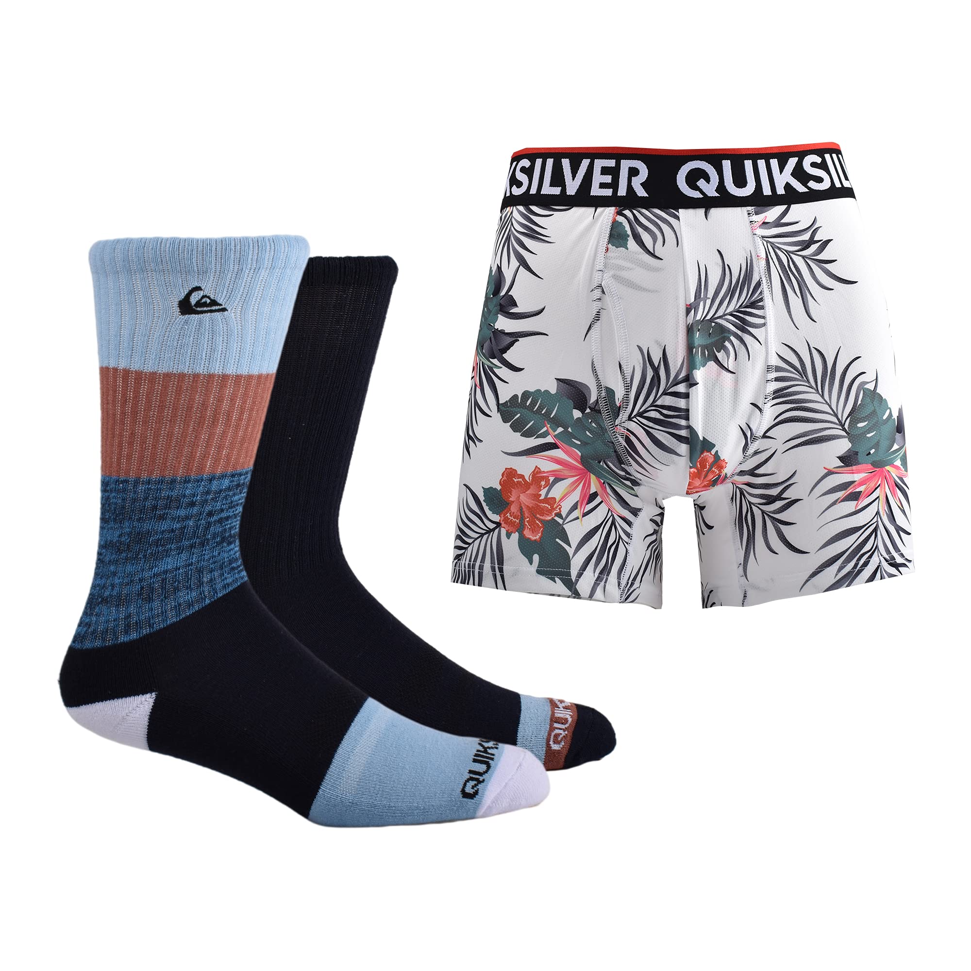 Quiksilver Men's Gift Set, Navy Gift Set, Large