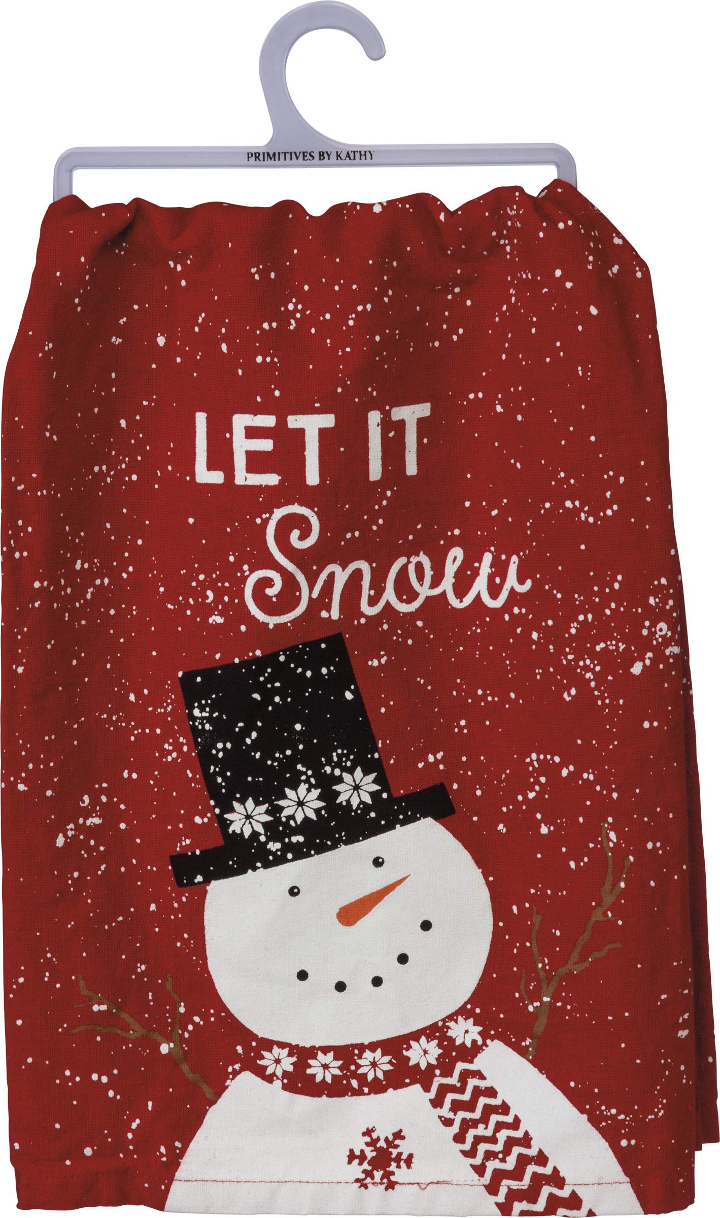 Primitives by Kathy Let It Snow Home Décor Kitchen Towel