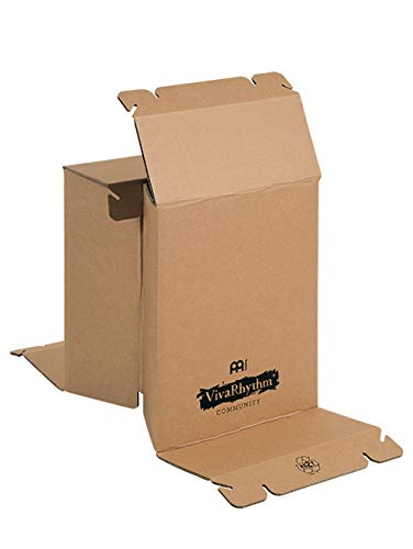 Meinl VivaRhythm VR-CAJ2GO Fold-able Pop Up Cardboard Cajon-2-Go with Internal Snares