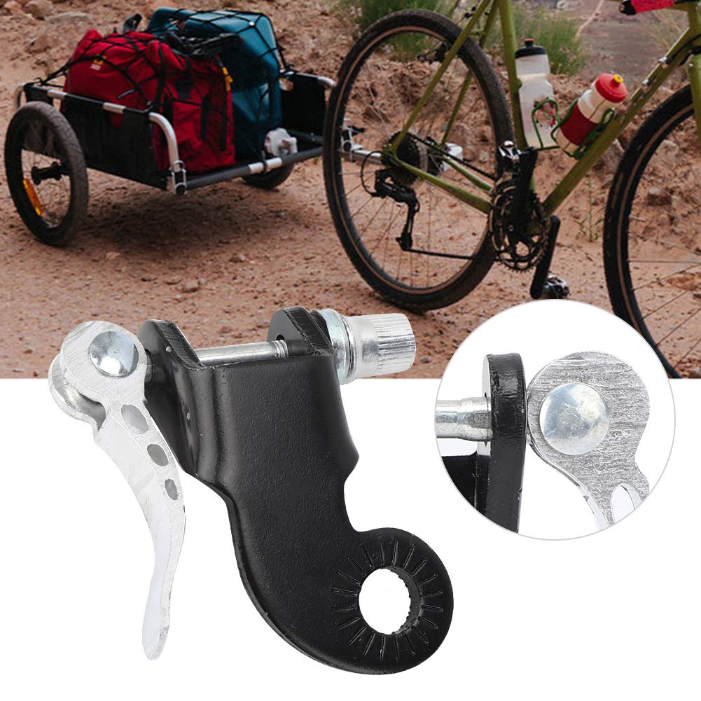Oyunngs Quick Loading and Unloading Bike Trailer Hitch Coupler, Bicycle Trailer Attachment, Stur and Durable Convenient to Cry Steel Bike Aessories(Towing Ho