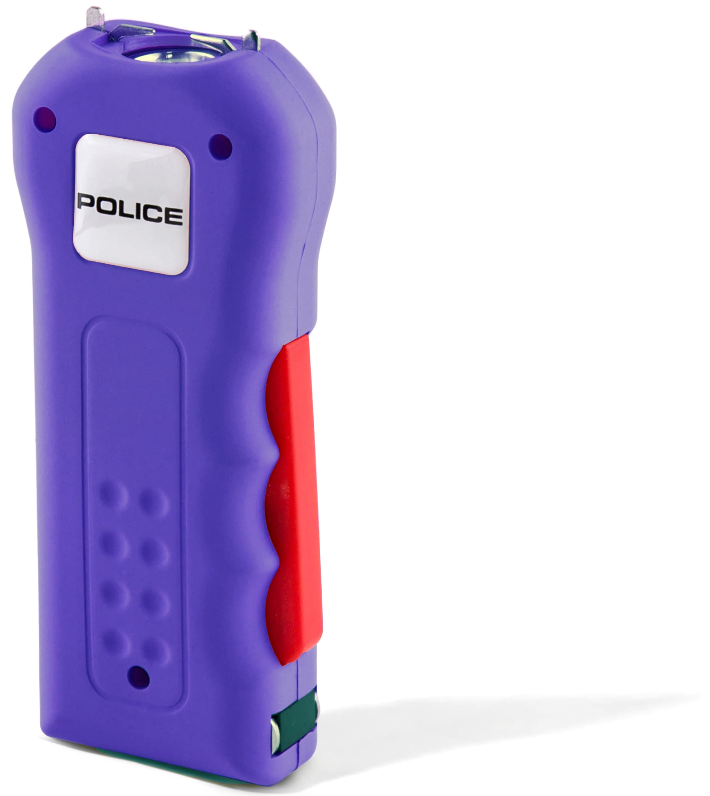 POLICE Stun Gun 512 - Rechargeable with LED Flashlight, Purple
