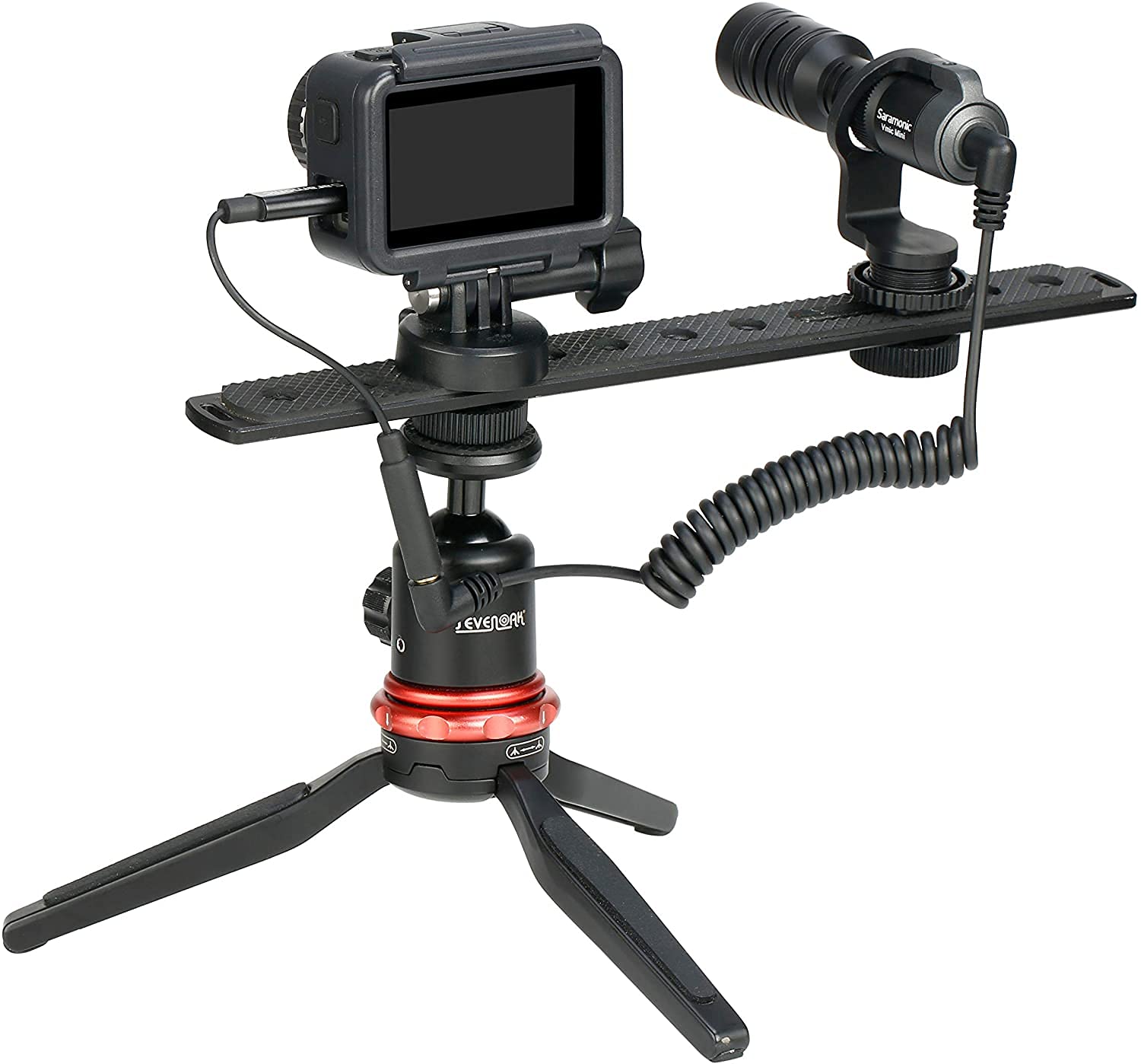 Saramonic Gold-Plated 3.5mm Female Microphone & Audio Adapter Cable for DJI Osmo Action (SR-C2007)