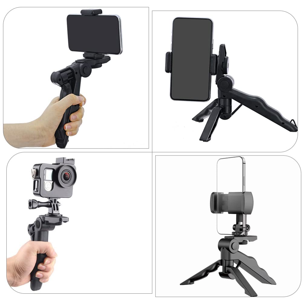SOLUSTRE Camera Tripod Camera Tripod Action Camera Tripods Mini Desktop Tripods for Camera Mini Tripod Stands Holders for Mobile Cell Phone Camera Desk Travel Tripod Travel Tripod