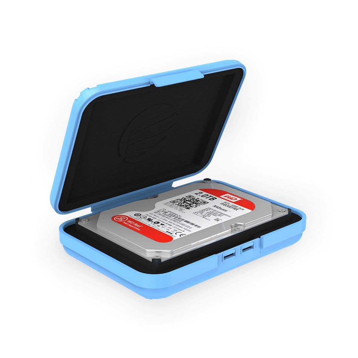 ORICO Hard Drive Case 3.5 inch HDD Storage Protective Bag Anti-Static and Shockproof External Hard Drive Suit for WD,Seagate,Toshiba-PHXBL