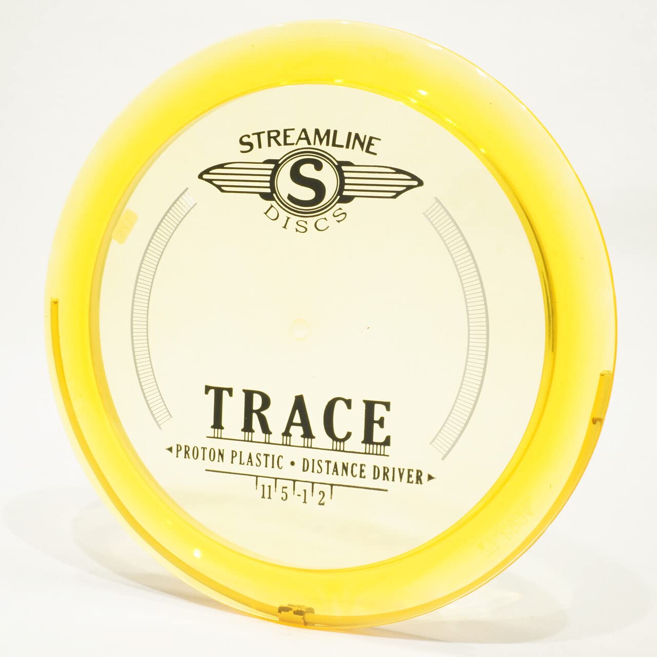 Streamline Trace (Proton) Distance Driver Golf Disc, Pick Color/Weight [Stamp & Exact Color May Vary] Yellow 175-176 Grams