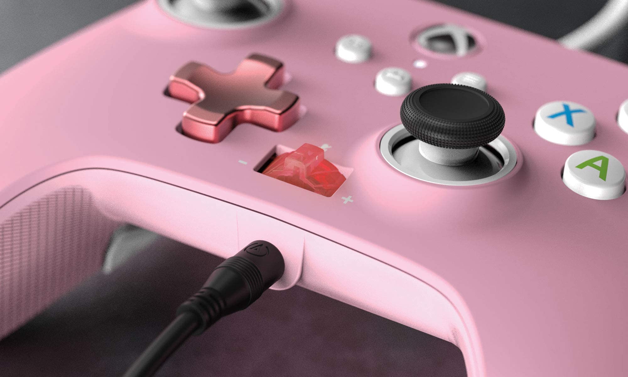 PowerA Enhanced Wired Controller for Xbox - Pink, Gamepad, Wired Video Game Controller, Gaming Controller, Xbox Series X|S, Xbox One - Xbox Series X (Renewed)