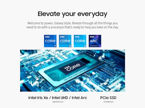 SAMSUNG 15.6" Galaxy Book3 Business Laptop Computer/Windows 11 PRO/16GB - 512GB/ 13th Gen Intel® Core™ i7 processor, 2023 Model, NP754XFG-KB1US, Silver