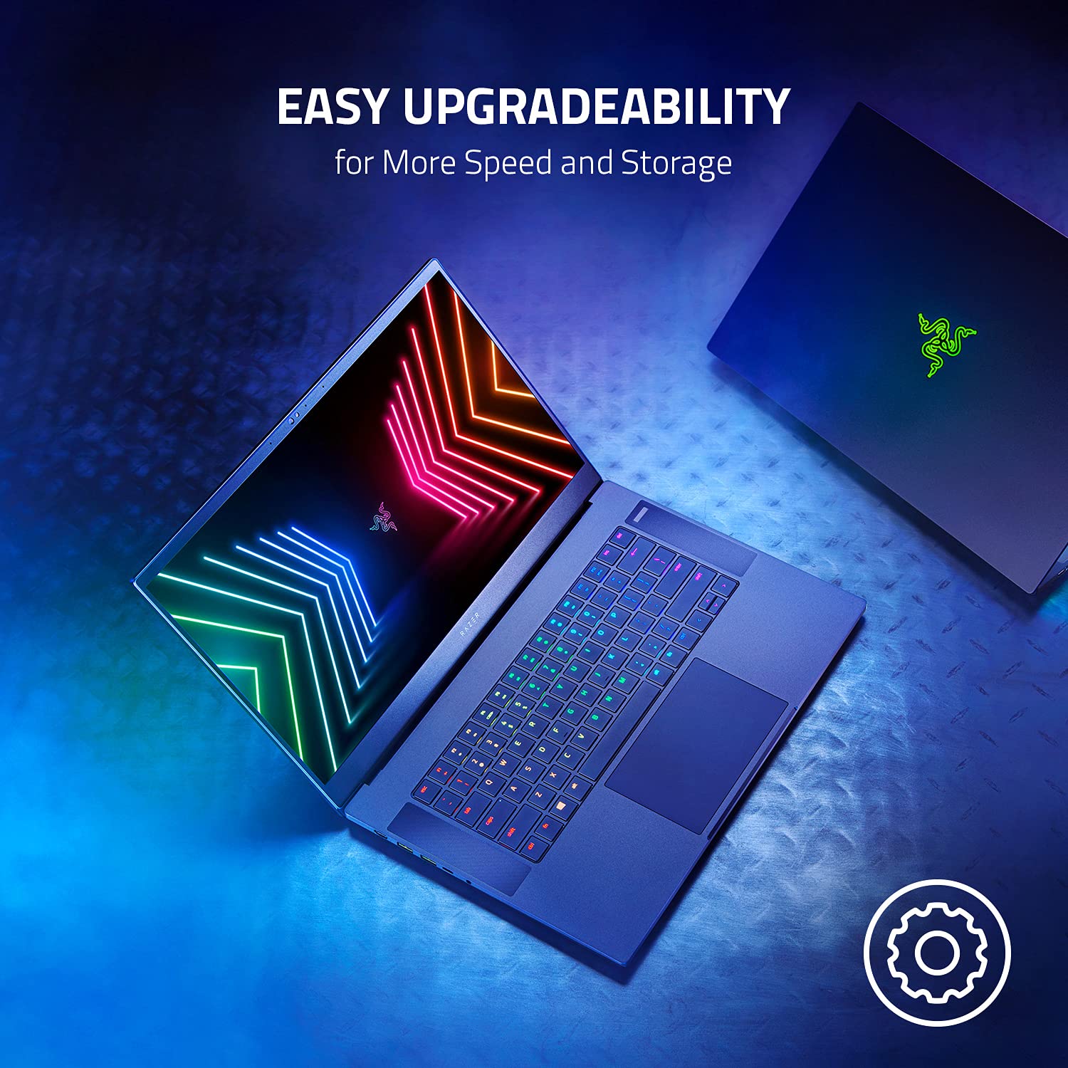 Razer Blade 15 Gaming Laptop: NVIDIA GeForce RTX 3070-11th Gen Intel 8-Core i7 CPU - 15.6” QHD 165Hz - 16GB RAM - 1TB SSD - CNC Aluminum - Chroma RGB - THX Spatial Audio - Thunderbolt 3