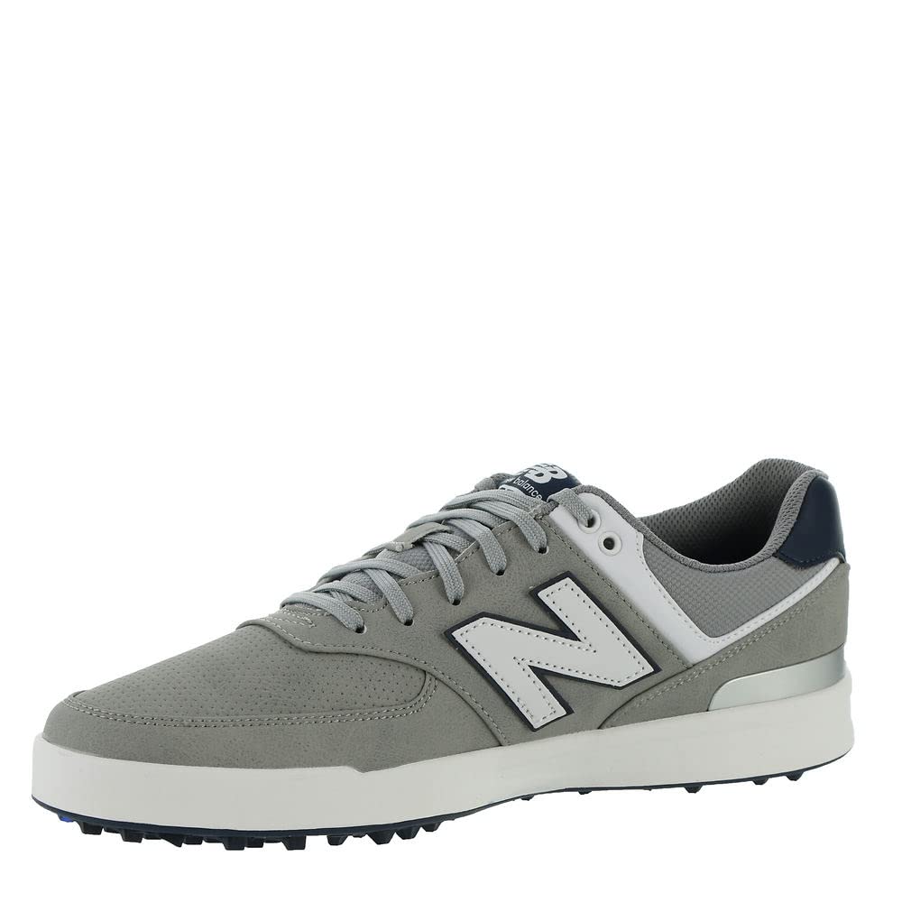 New Balance Men's 574 Greens Golf Shoe, Black, 8
