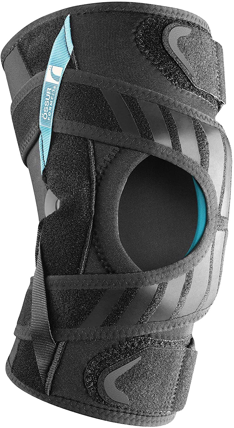 Ossur Formfit Tracker Knee Brace - Patella Stabilizer for Running & Training | Powerlock Straps & CustomFit Hinges for Secure Lateral Support | For Kneecap Tracking or Dislocation (XS, Left)