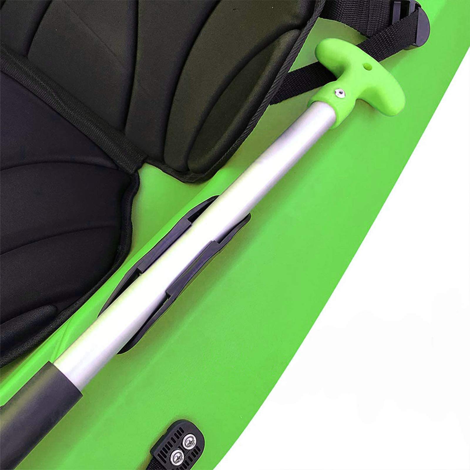 SUKIA Kayak Paddle Holder Kayak Accessories For Fishing Rod Holder For Boat Mount Paddle Clip Universal Plastic Kayak Paddle Holders Compatible With Perception Kayaks(Including Screws) (Black x 2pack)